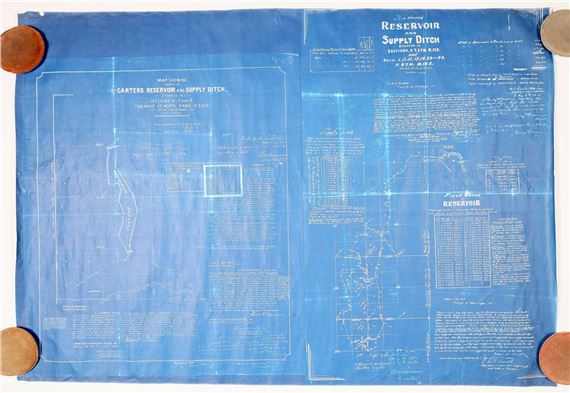 Stuart MacKenzie | Carter's Reservoir Maps (Circa 1901) | MutualArt