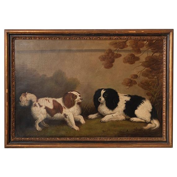 Alessandro Maffei | PAR DE PERROS PEQUINESES | MutualArt