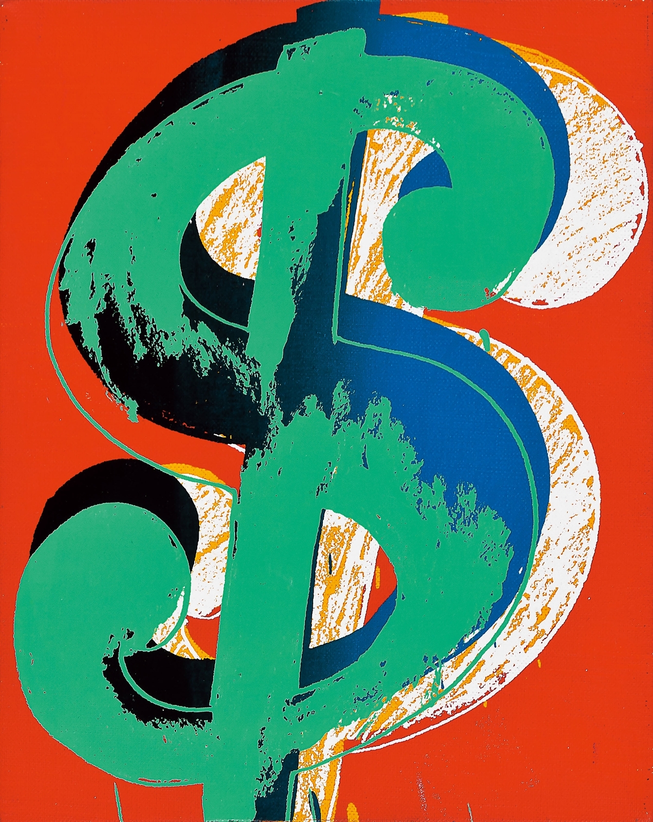 Andy Warhol | Dollar Sign (1982) | MutualArt
