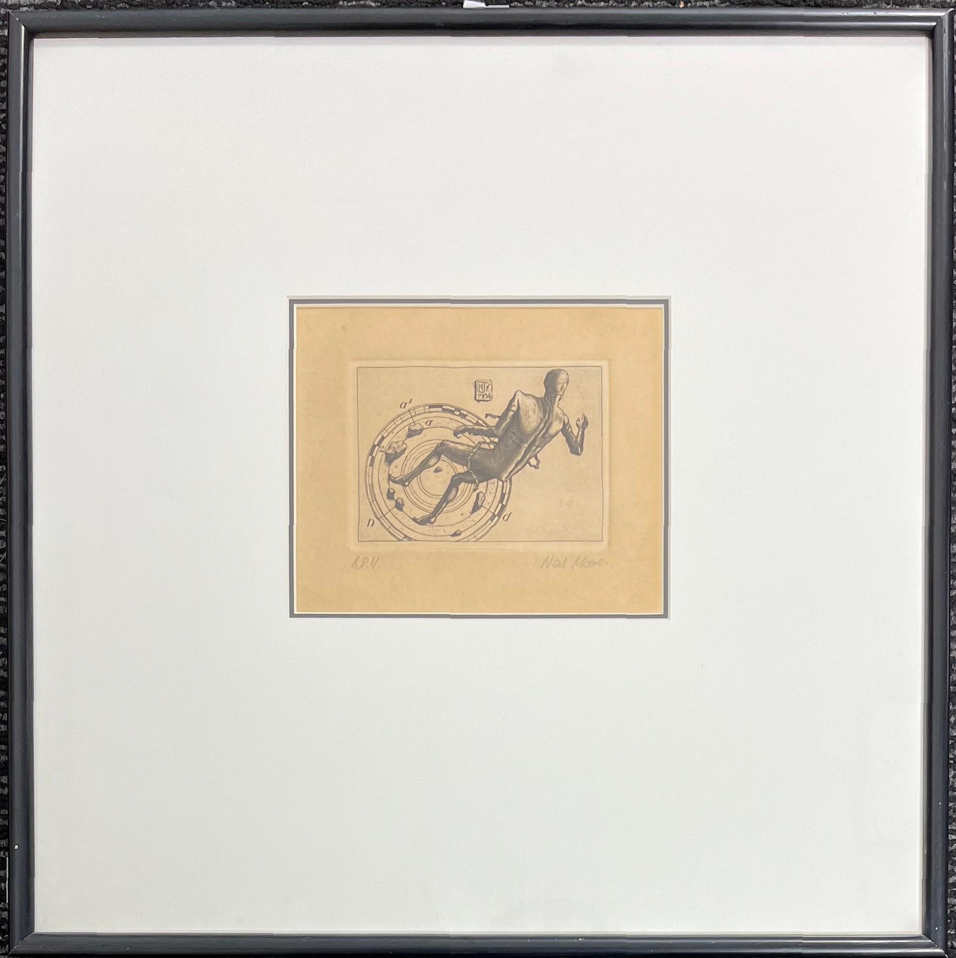 Neil Moore | Untitled, Figure Falling (1984) | MutualArt