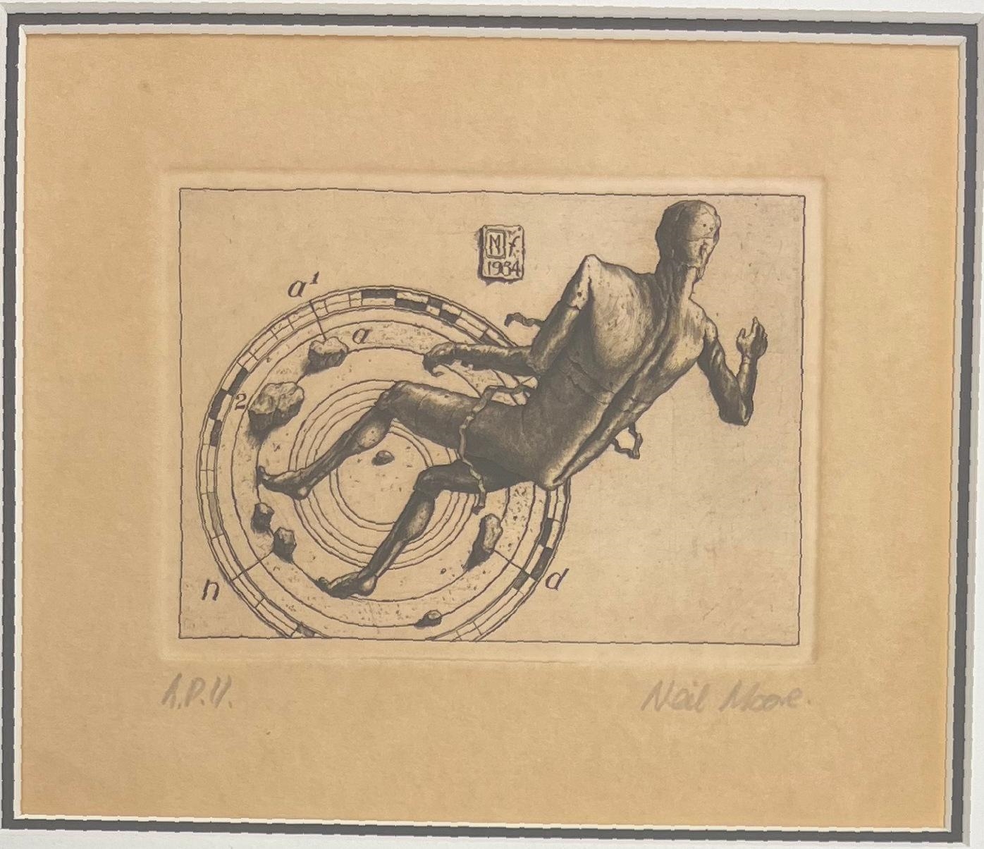 Neil Moore | Untitled, Figure Falling (1984) | MutualArt