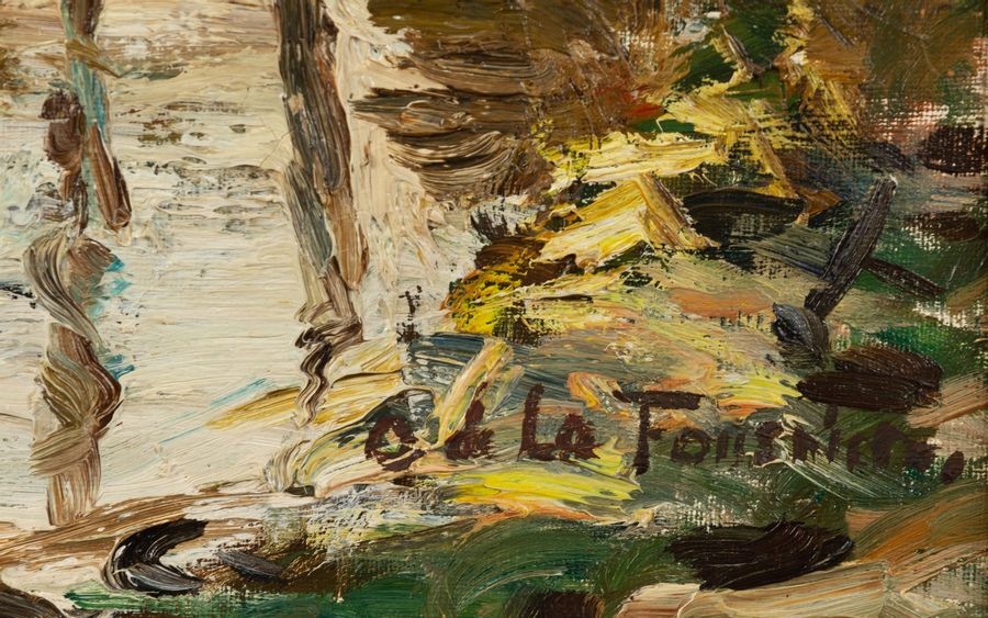 Anne de LA Fourniere (1937-2023) | Barques à Moret | MutualArt