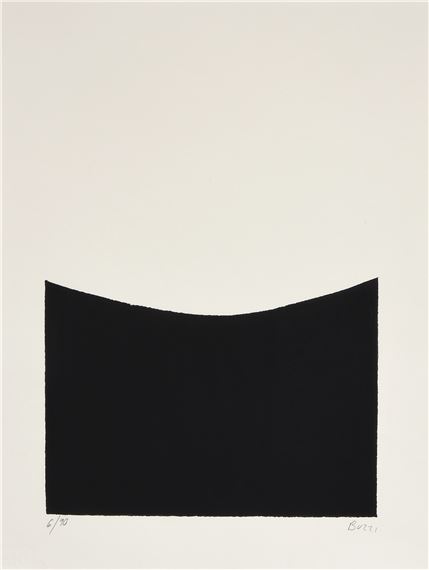 Alberto Burri | 6 WORKS: Bianchi e Neri I (1967 - 1968) | MutualArt