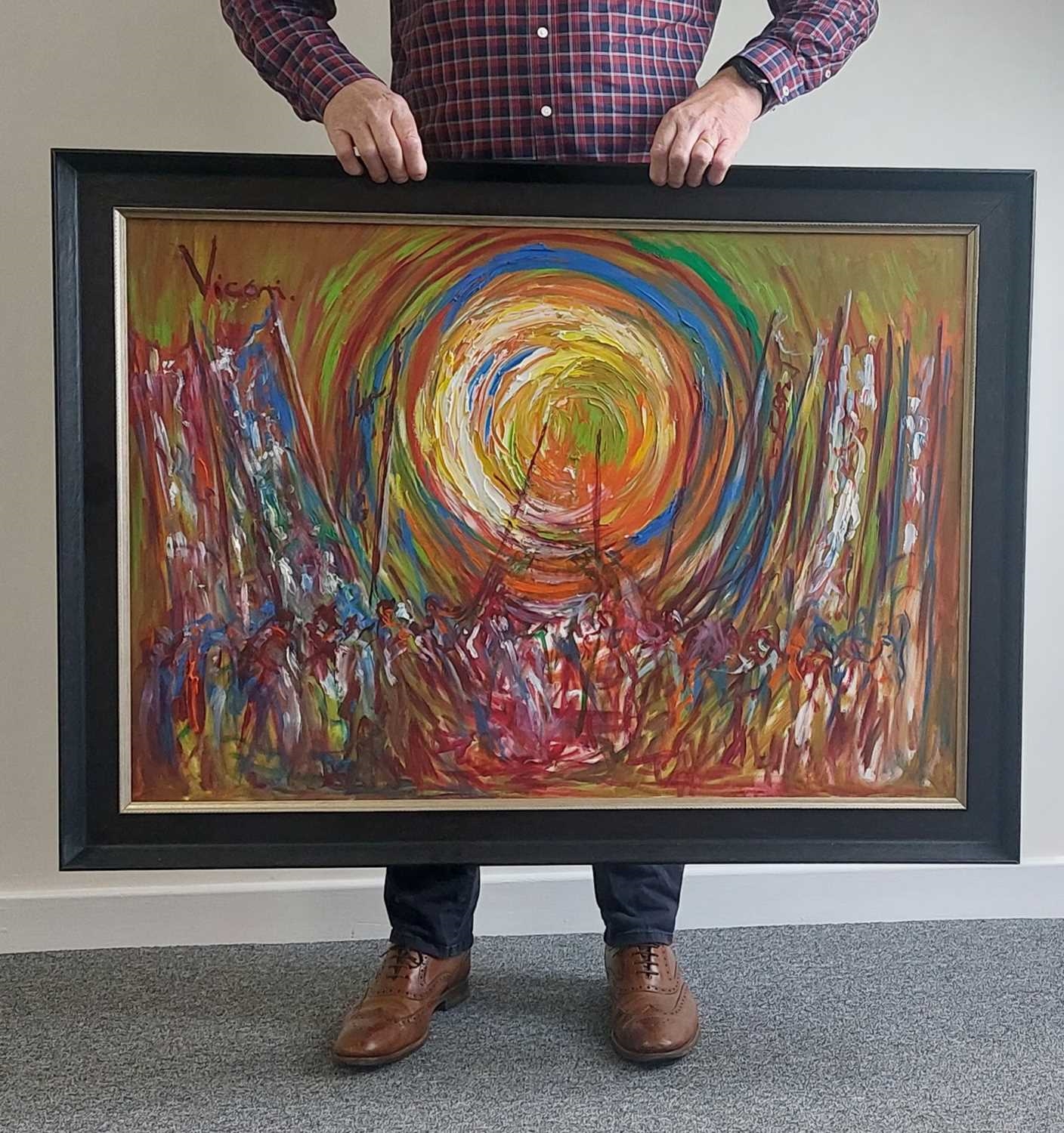 Andrew Vicari | The Watchers at Pentecost | MutualArt