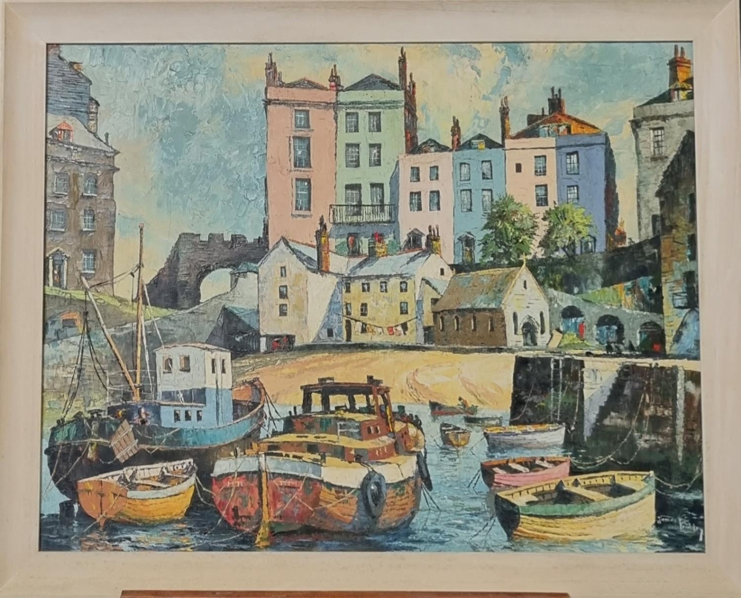 James Priddey | The Harbour, Tenby' | MutualArt