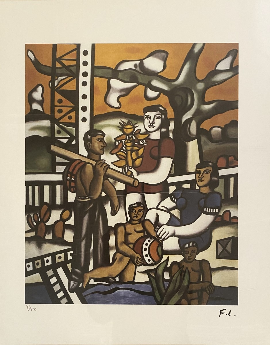 Fernand Léger | Composition (1954 - 1955) | MutualArt
