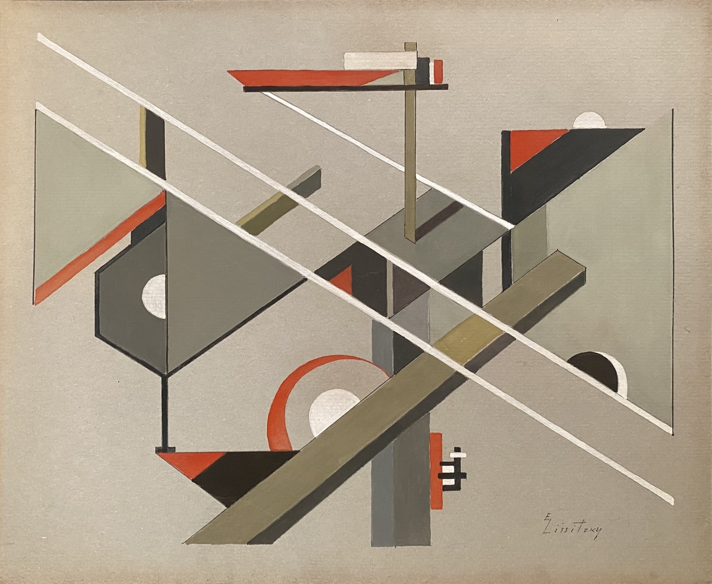 El Lissitzky | Suprematist composition | MutualArt