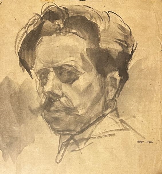 Jules Chadel | CHADEL Jules (1870 - 1942) - [Self-portrait of the ...