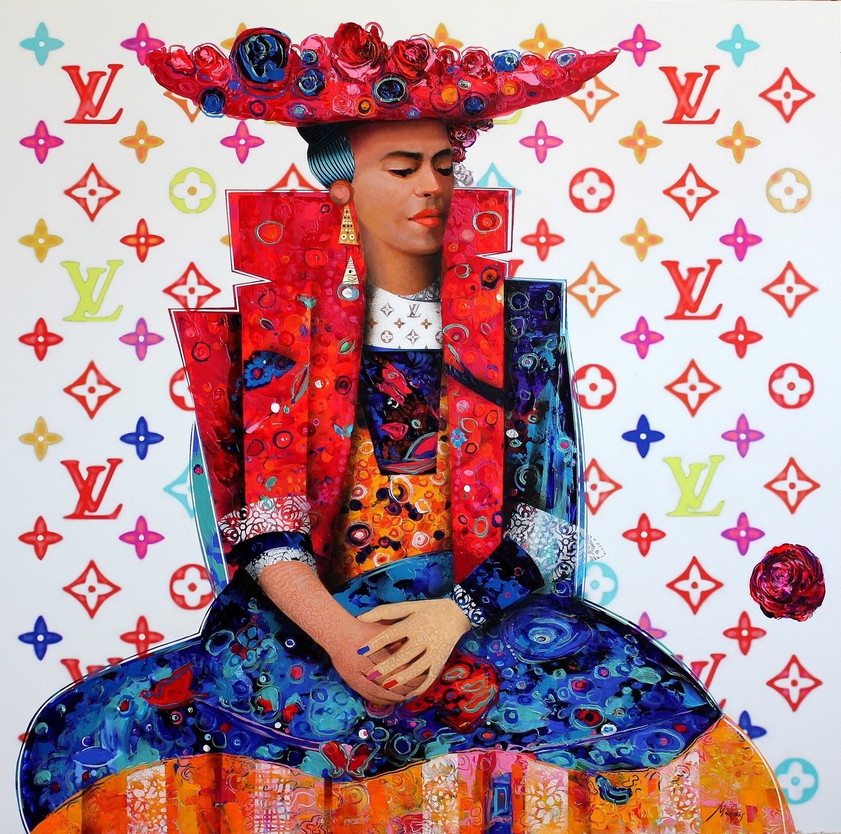 Marius Zabinski | “FRIDA KAHLO” (1500 - 2000) | MutualArt