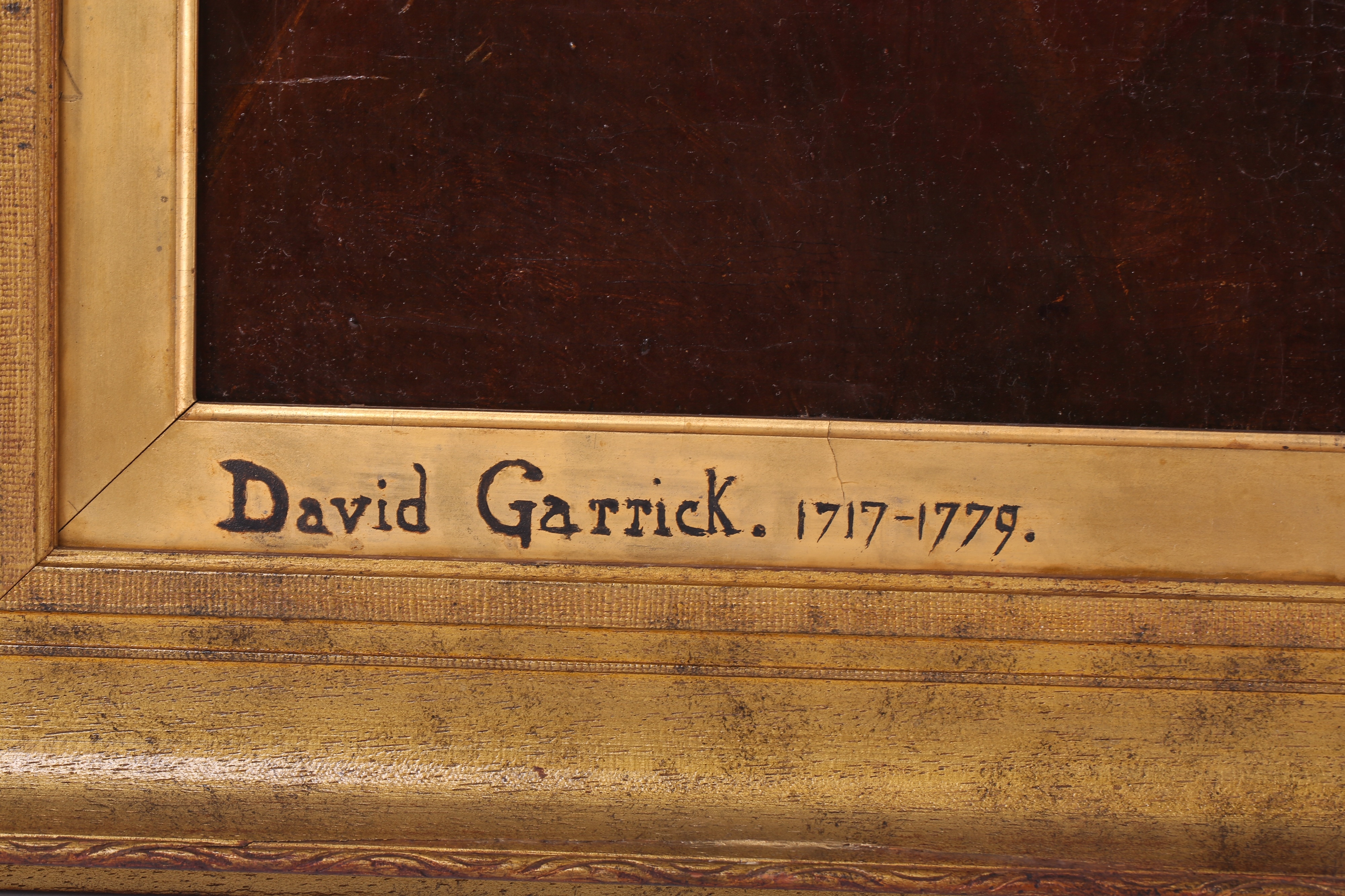 British School, 18th Century | Bust length portrait of David Garrick ...