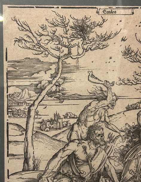 Albrecht Dürer | The Battle of Hercules and Cacus | MutualArt