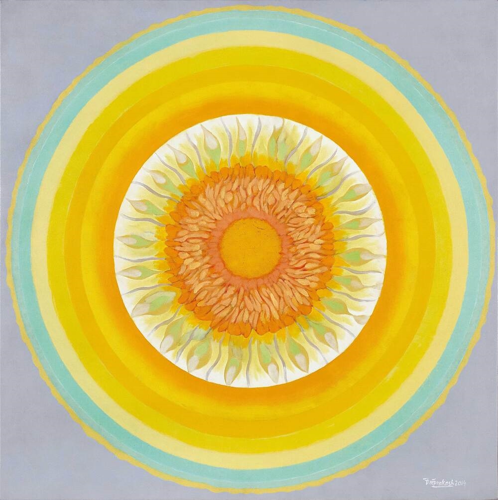 Om Prakash Sharma | Mandala Of Unknown Flower (2014) | MutualArt