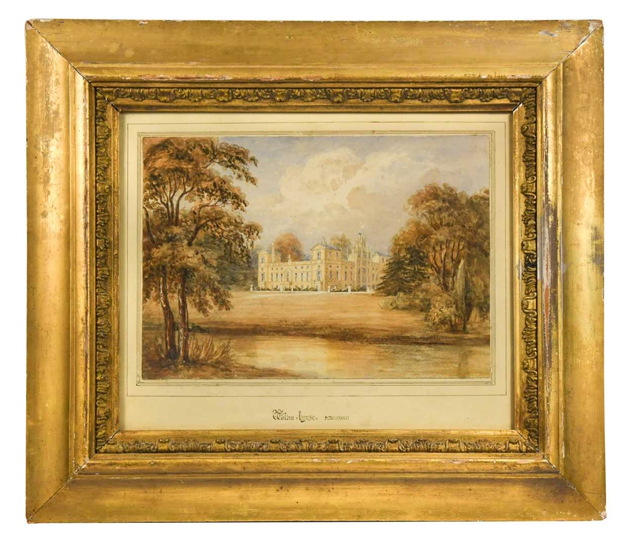 John Buckler | Three views of Wilton House, near Salisbury | MutualArt