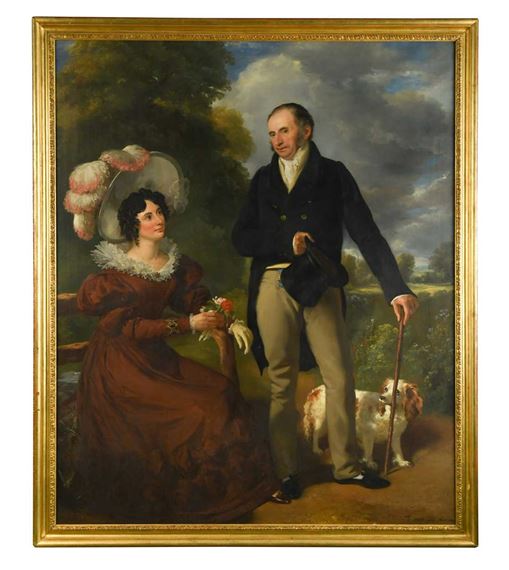 Ramsay Richard Reinagle | Portrait of John Turlough Dering of Crow Hall ...