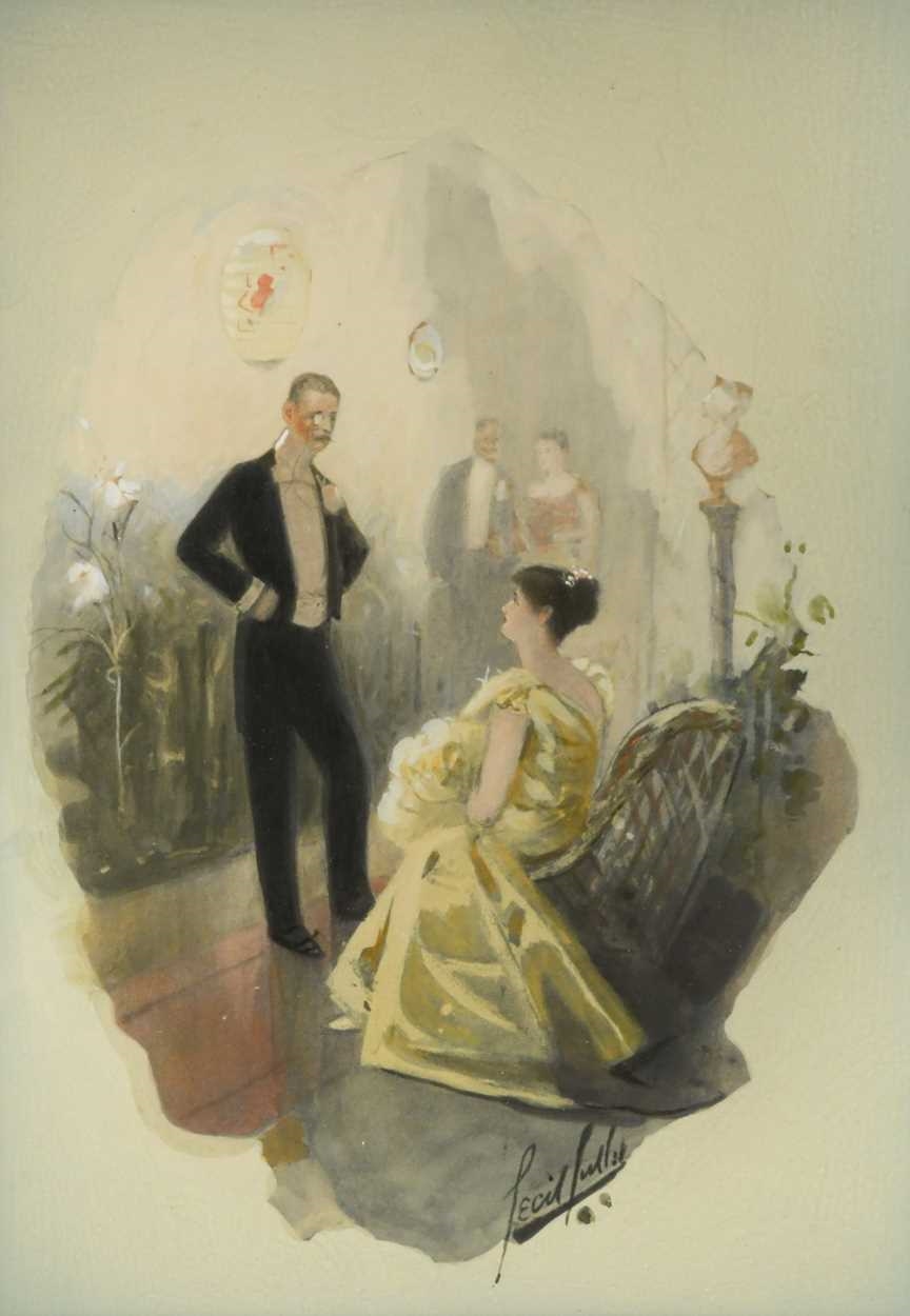 Cecil Cutler | Three studies depicting stages of courtship | MutualArt