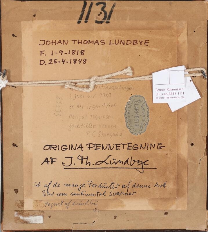 Johan Thomas Lundbye | Portrait of gentleman | MutualArt