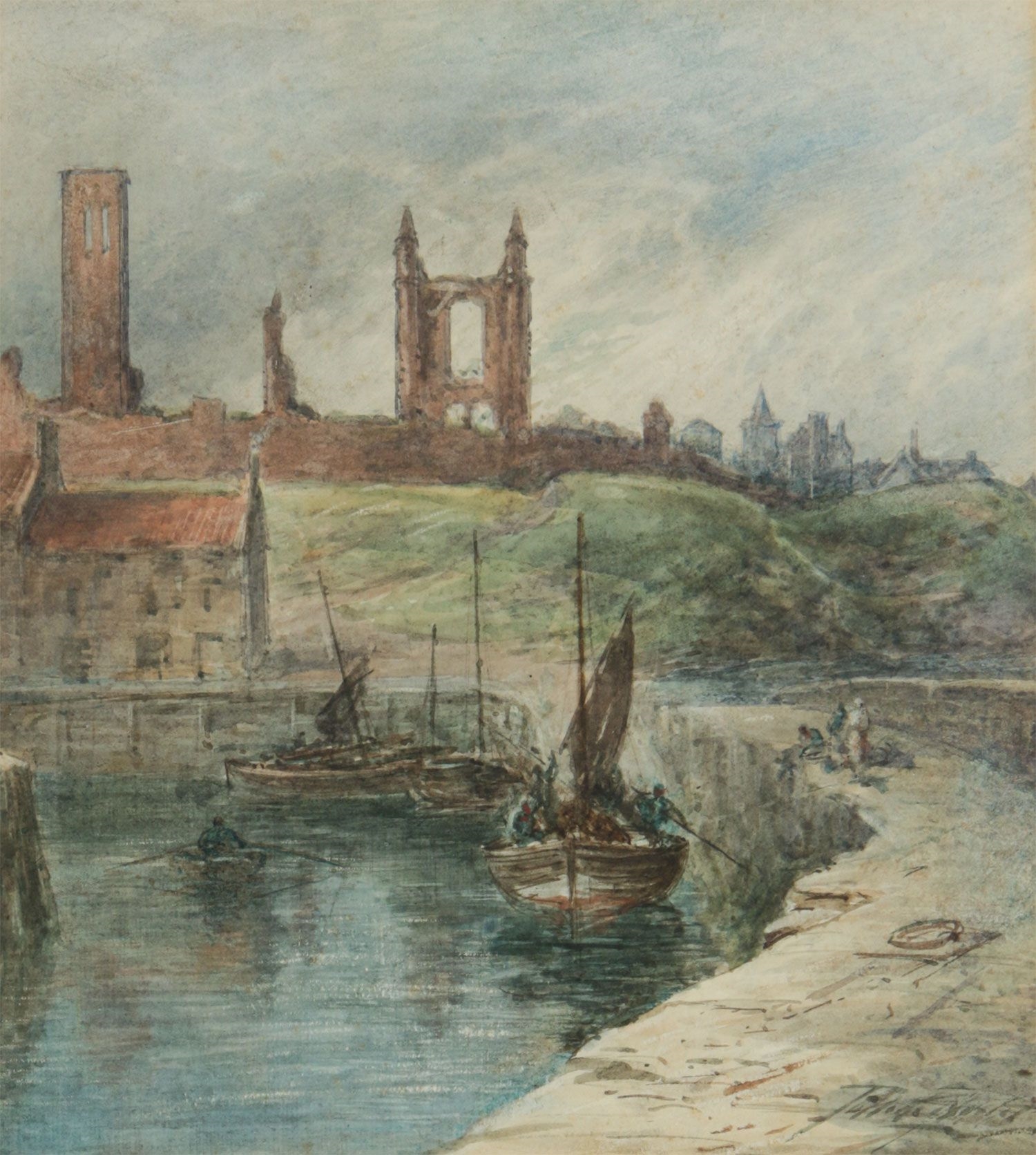 Pollok Sinclair Nisbet | ST ANDREWS HARBOUR | MutualArt
