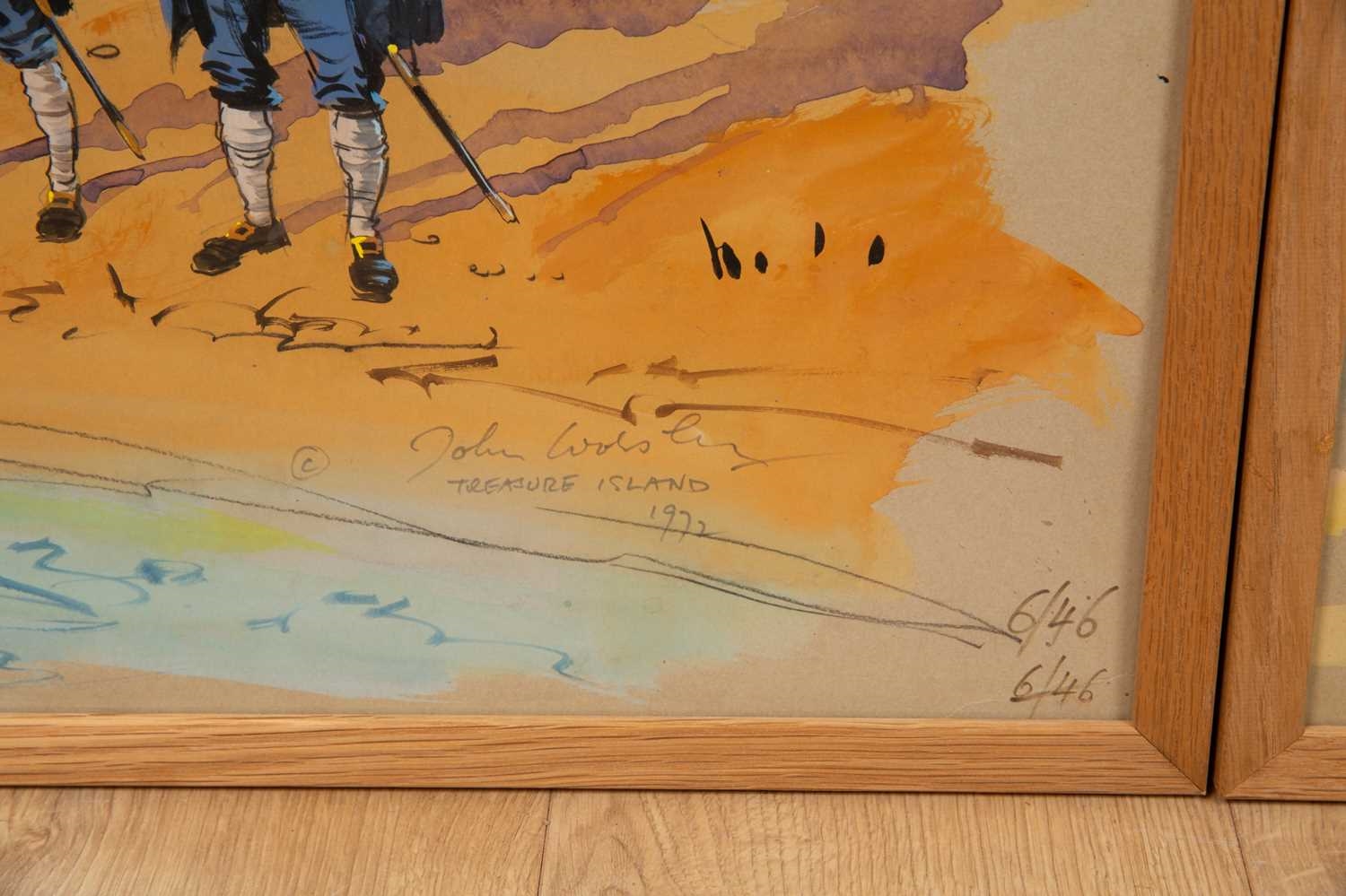 John Worsley | A collection of four illustrations for a Television ...