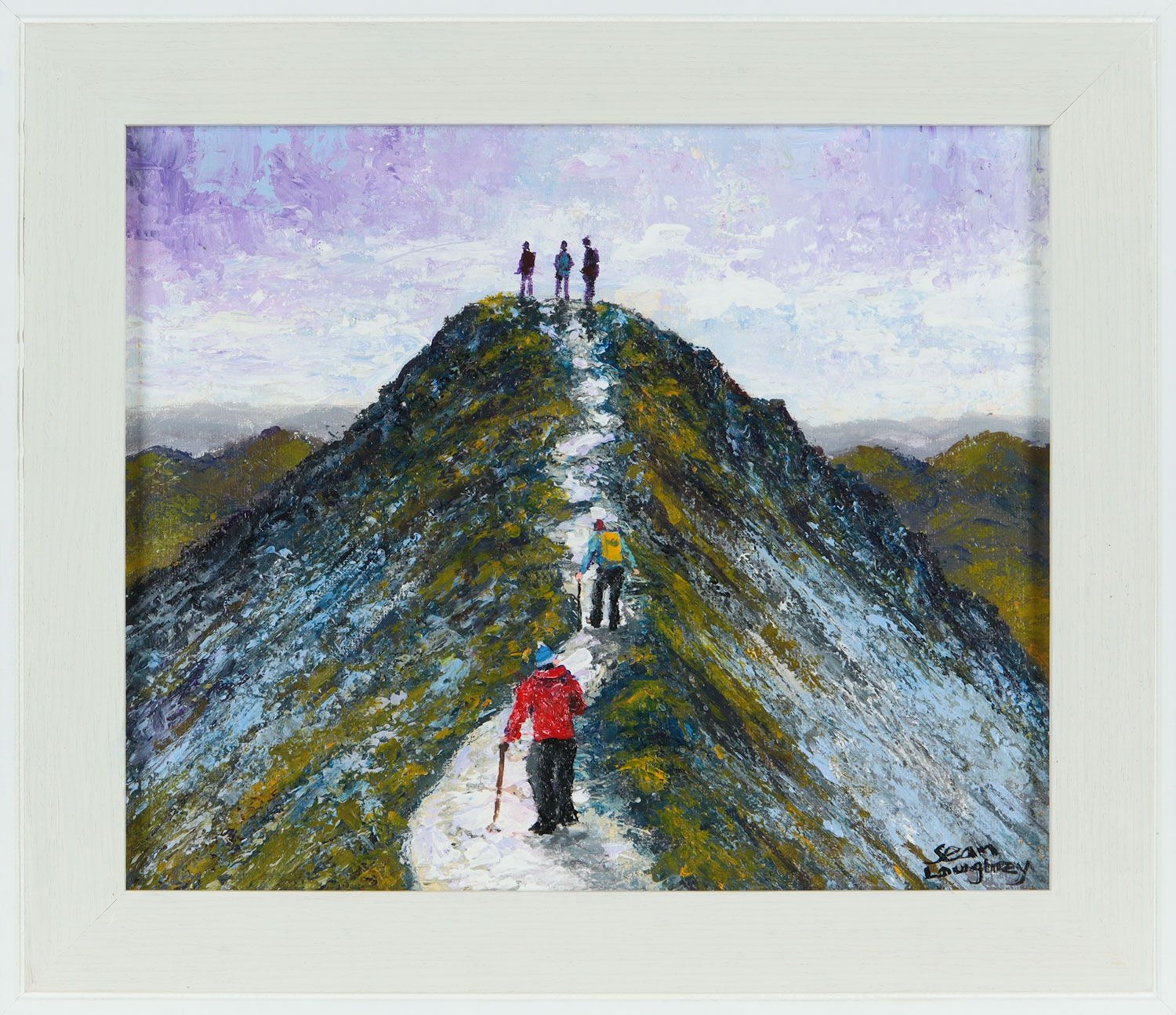 Sean Loughrey | CLIMBING MOUNT ERRIGAL | MutualArt