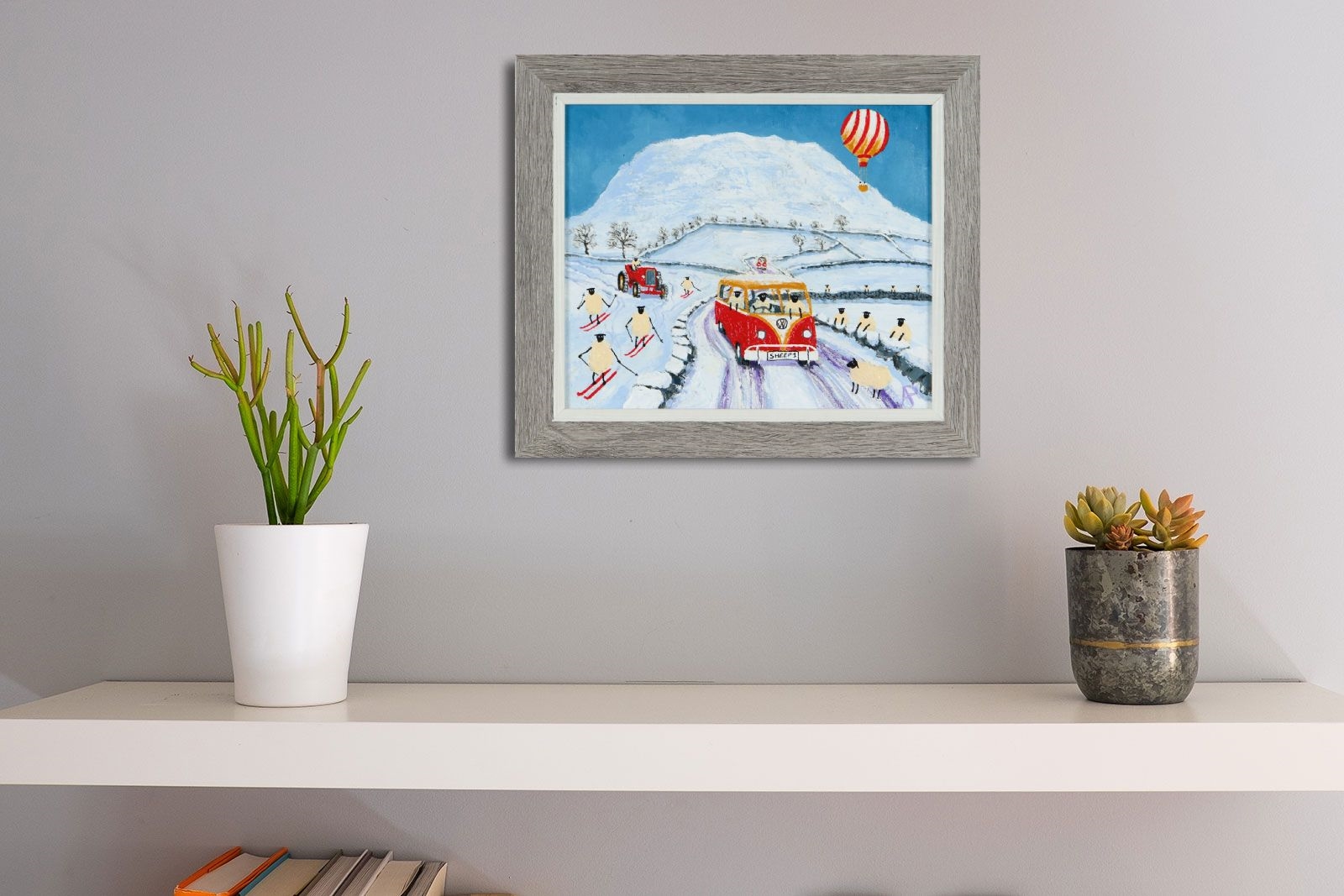 Andy Pat | ANDY PATS WANDERING SHEEP ENJOYING THE SNOW AT SLEMISH ...