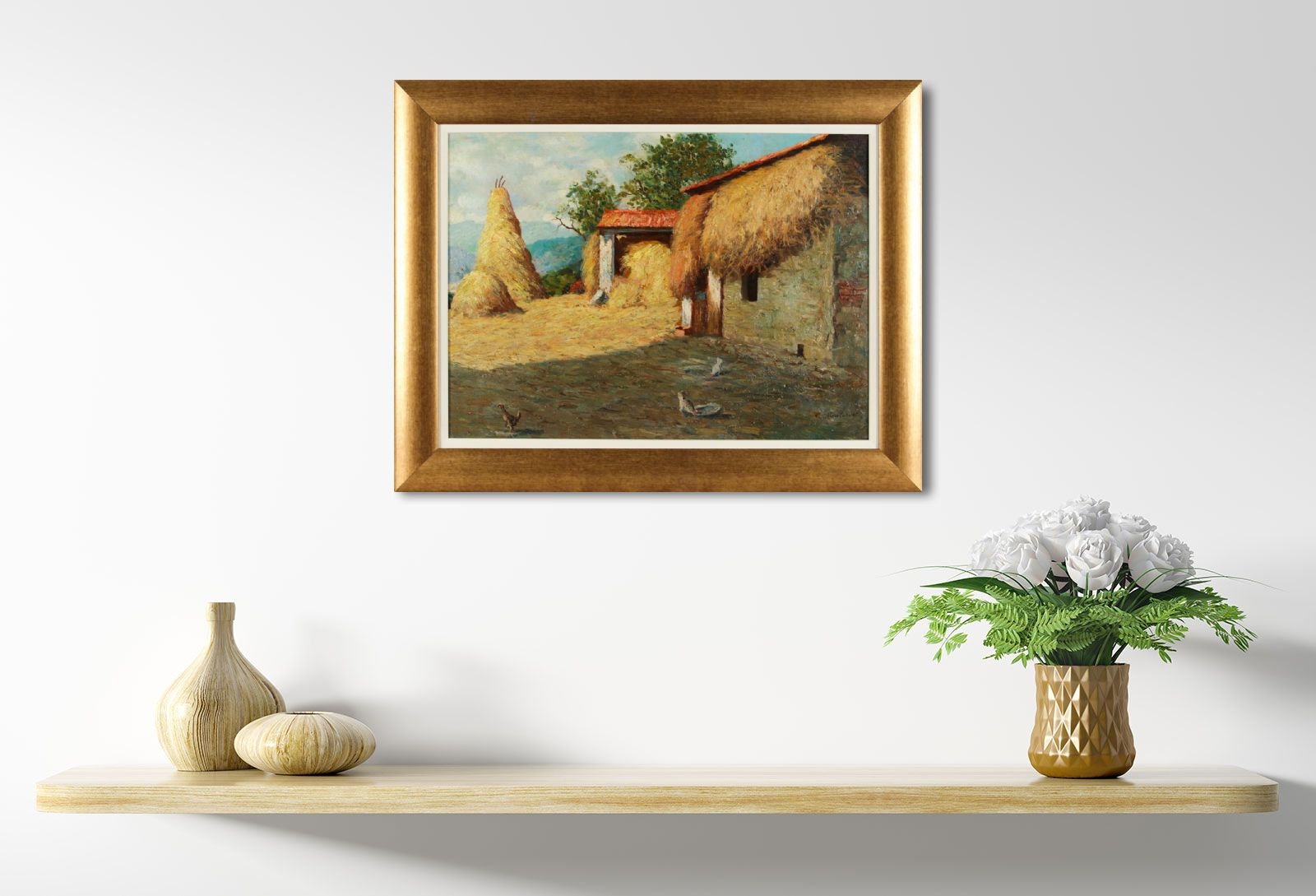 Eva Stuart Watt | THE FARMYARD | MutualArt