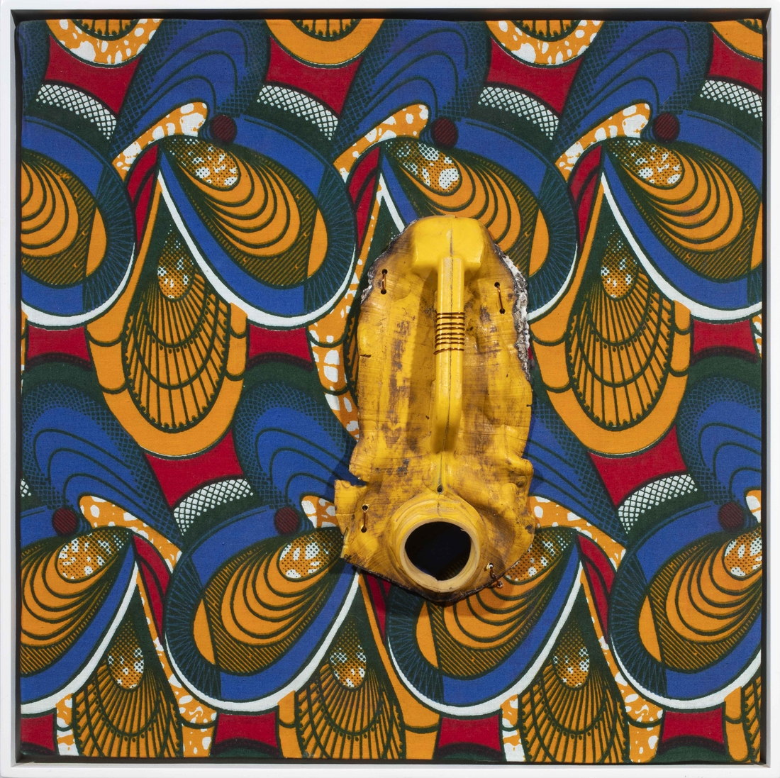 Serge Attukwei Clottey | Common Men Series, XIX, (2015) | MutualArt