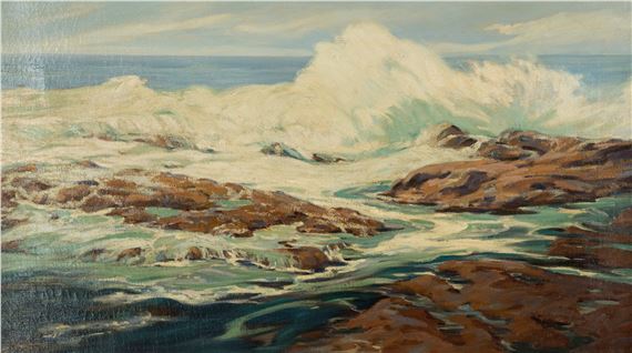 Louis Hovey Sharp | : The Rollicking Surf | MutualArt