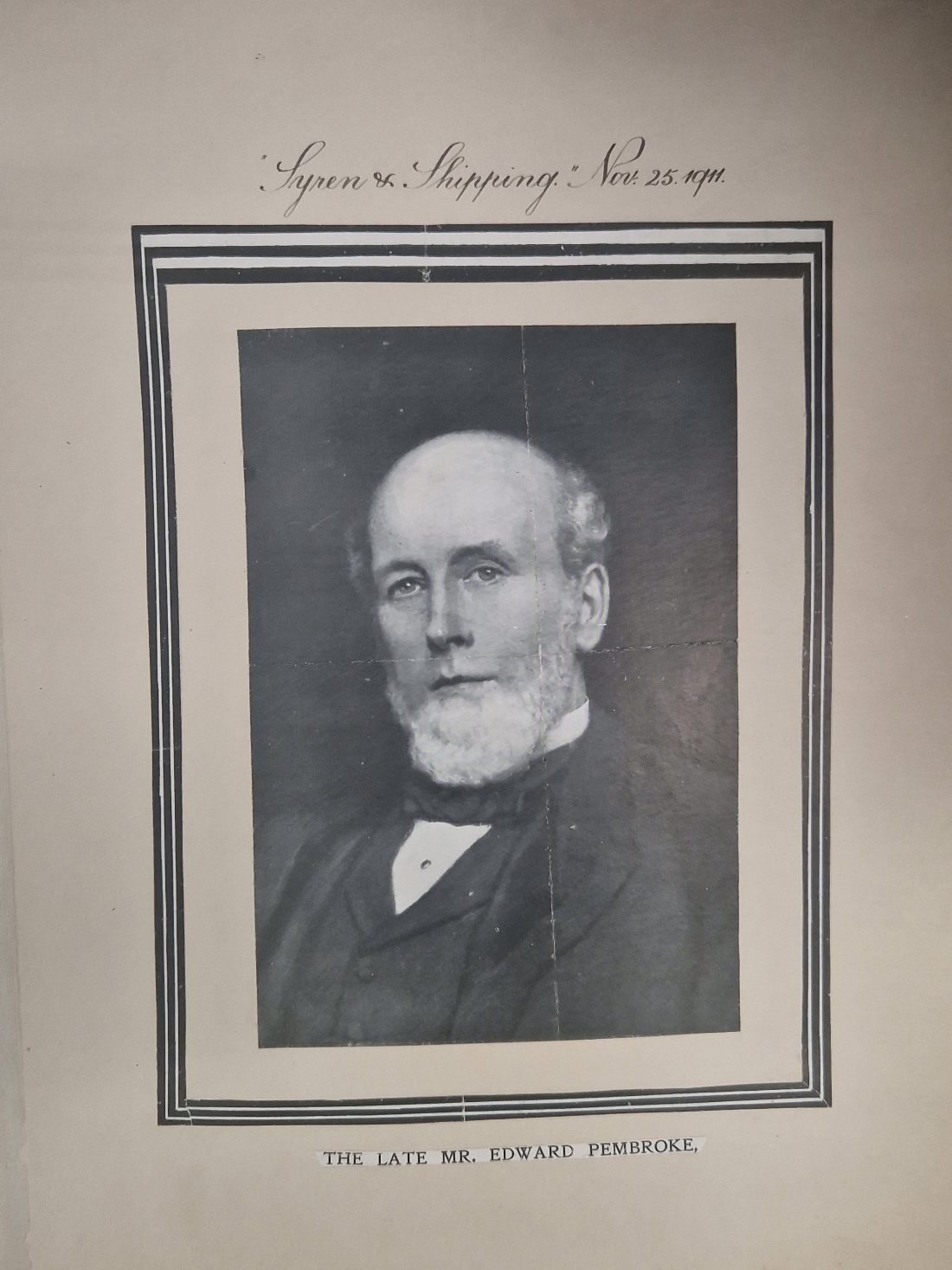 Frank Lynn Jenkins | A BRONZE BUST OF THE SHIPPING MAGNATE EDWARD ...