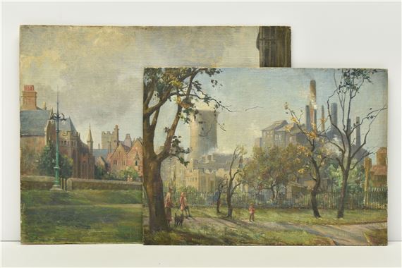 Ethel Poxon | ETHEL POXON (ACTIVE CIRCA 1931-1956) TWO UNFRAMED ...