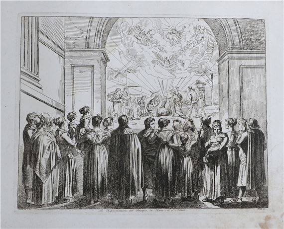 Bartolomeo Pinelli | A penitential Easter procession | MutualArt