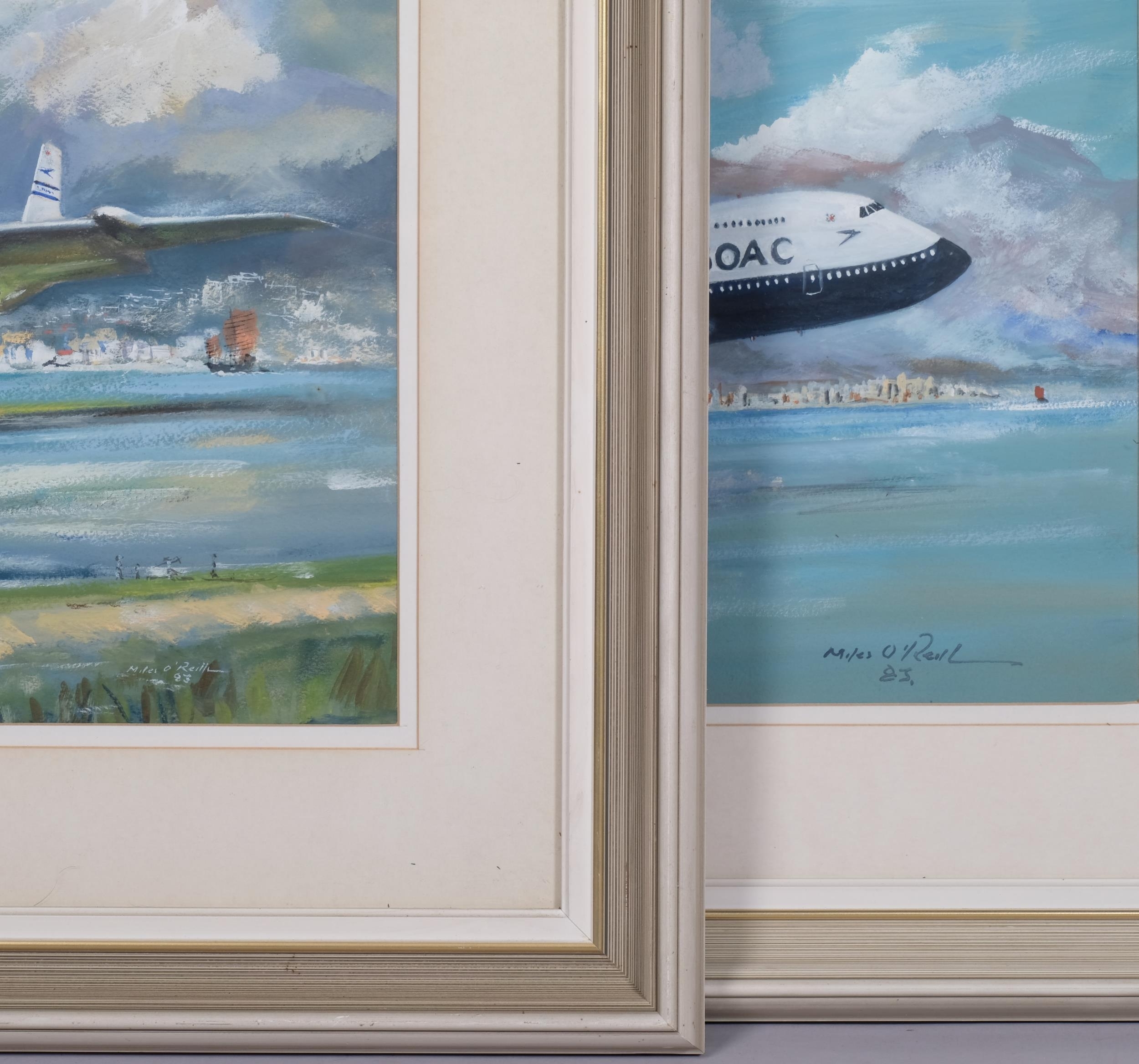 Miles O'Reilly | de Havilland Comet and BOAC Boeing 747 | MutualArt