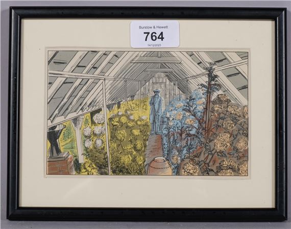 Edward Bawden | original colour lithograph on paper | MutualArt