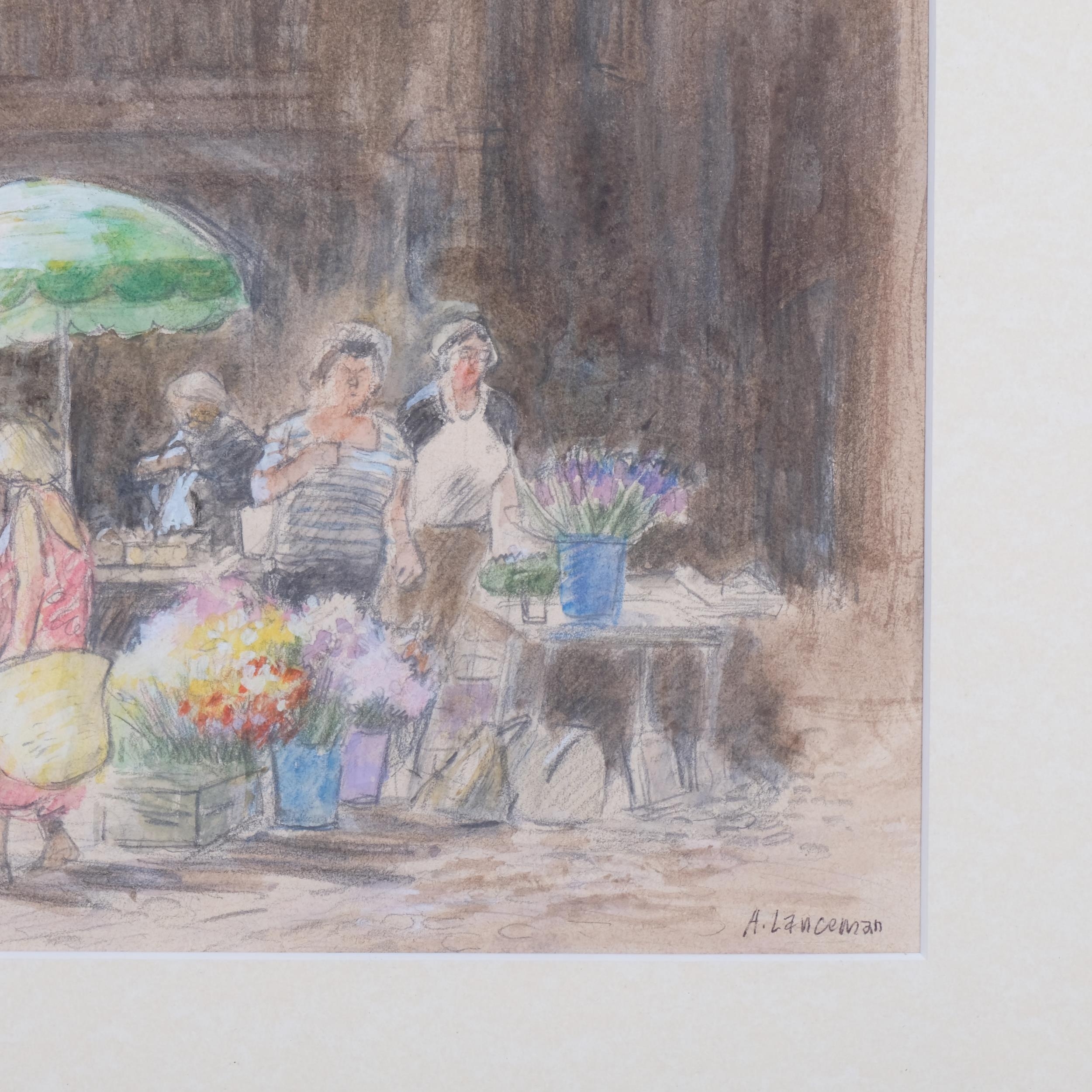 Audrey Lanceman | coloured pencils and watercolour on paper | MutualArt