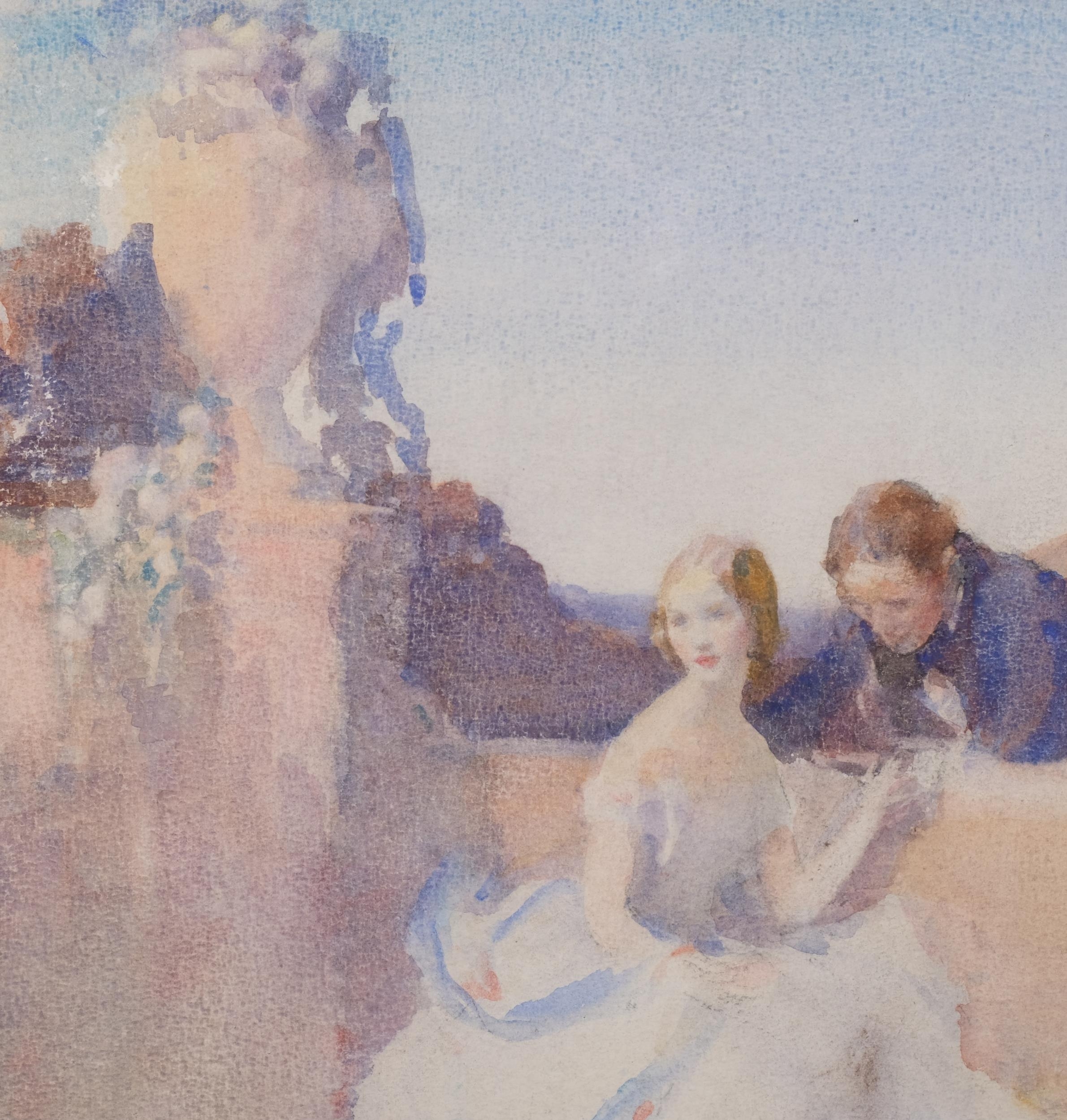 Walter Ernest Webster | romantic scene | MutualArt