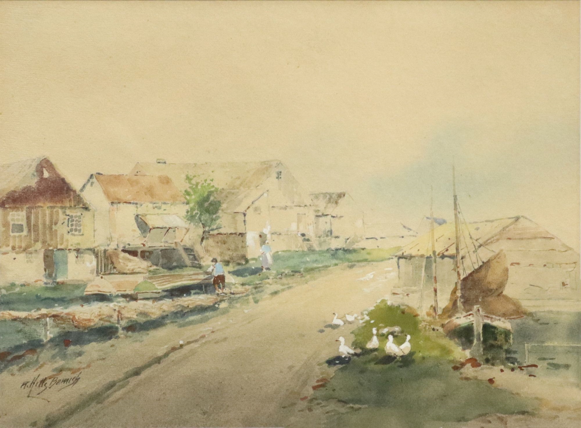 R. Hills Bemish | Coastal Village (20) | MutualArt