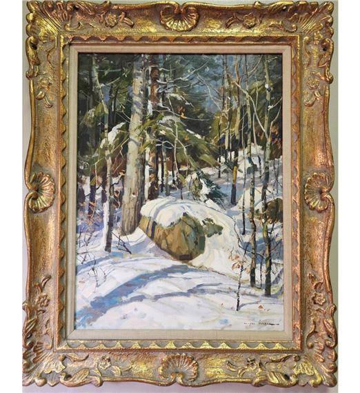 Wayne Beam Morrell | Winter Landscape | MutualArt