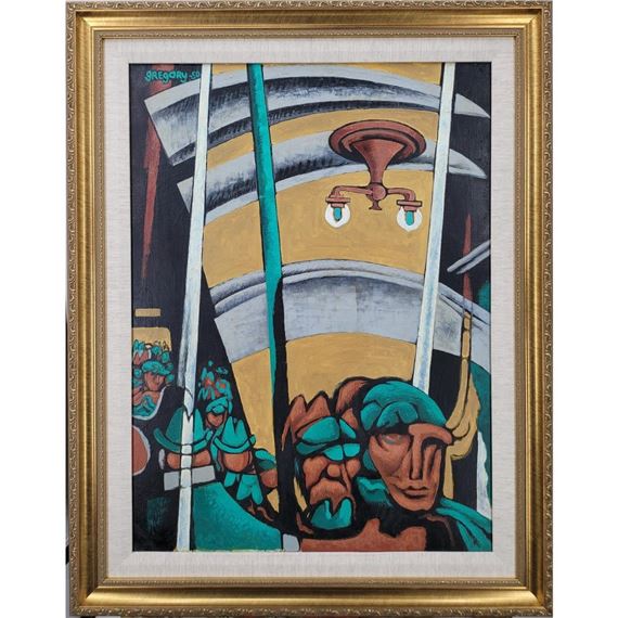 Gregory Bruce | Metro (Circa 1950) | Compare similar artworks | MutualArt