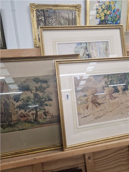 Murray Thompson | J MURRAY THOMPSON, TWO WATERCOLOUR LANDSCAPES AND A ...