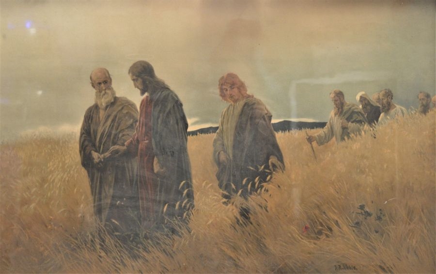 Johannes Raphael Wehle | Jesus and his apostles | MutualArt