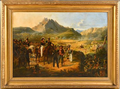French School, 19th Century | Le Général Molitor lors de la campagne de ...