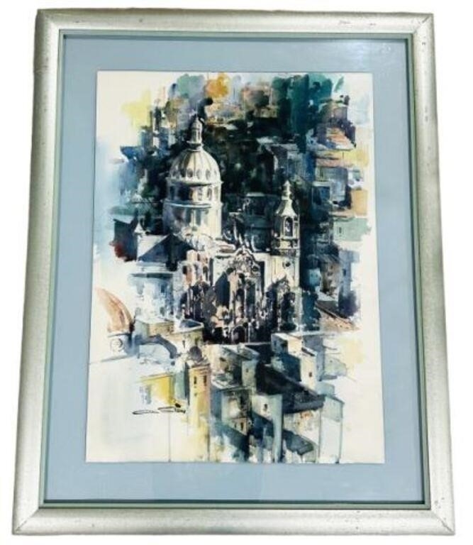 Al Stine | Watercolor Painting by Al Stine. | MutualArt