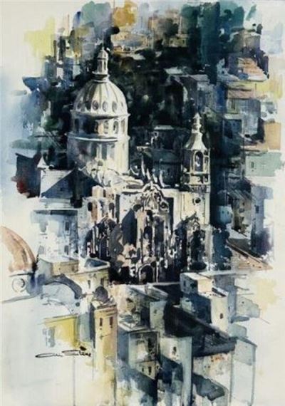 Al Stine | Watercolor Painting by Al Stine. | MutualArt