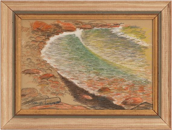 Albert Engström | Strandbank | MutualArt