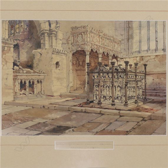 Thomas Cane | TOMBS OF THE FITZALAN EARLS OF ARUNDEL | MutualArt