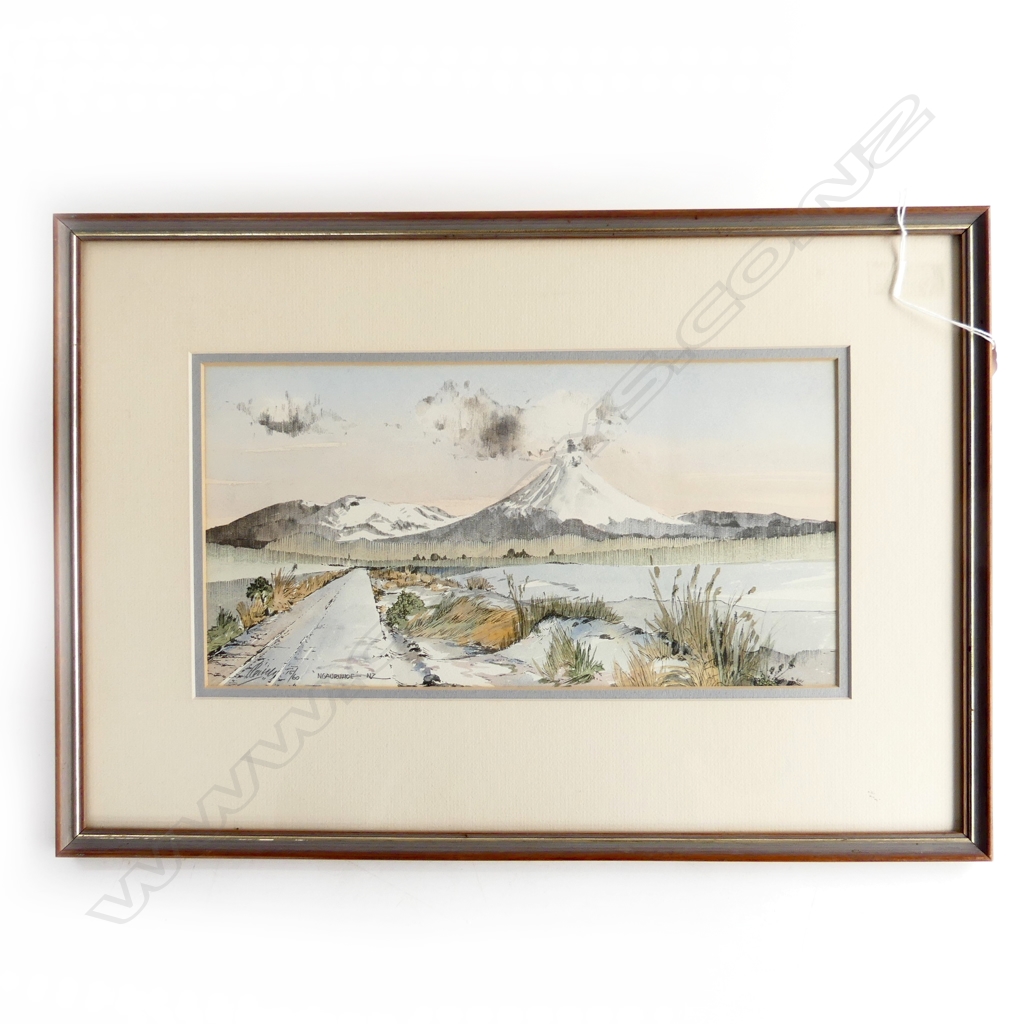 Peter Leitch | MT NGAURUHOE | MutualArt