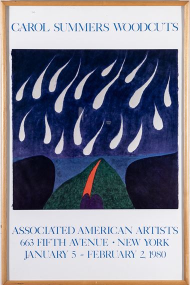 Carol Summers | Carol Summers Woodcuts Exhibition Poster | MutualArt