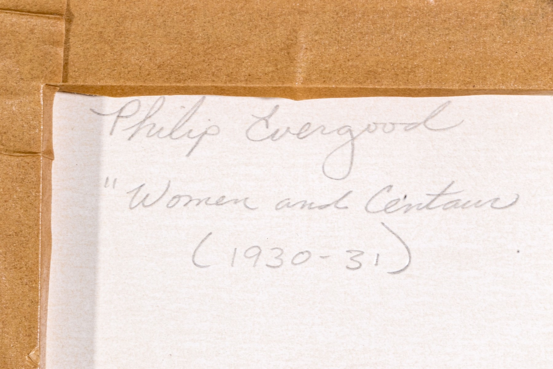 Philip Evergood | Women With Centaur | MutualArt