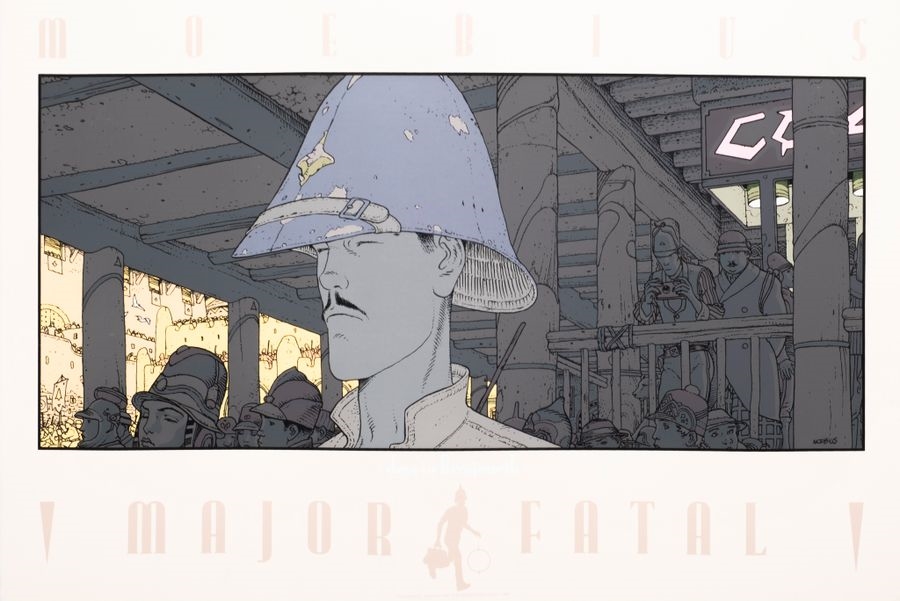 Jean Giraud | Moebius silkscreen, Major fatal | MutualArt