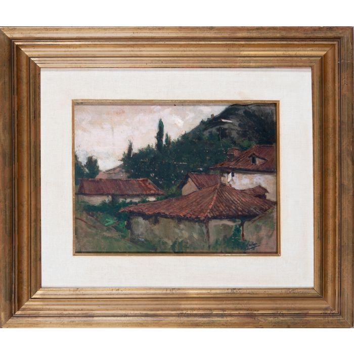 Heliodoro Guillén | Aldea | MutualArt