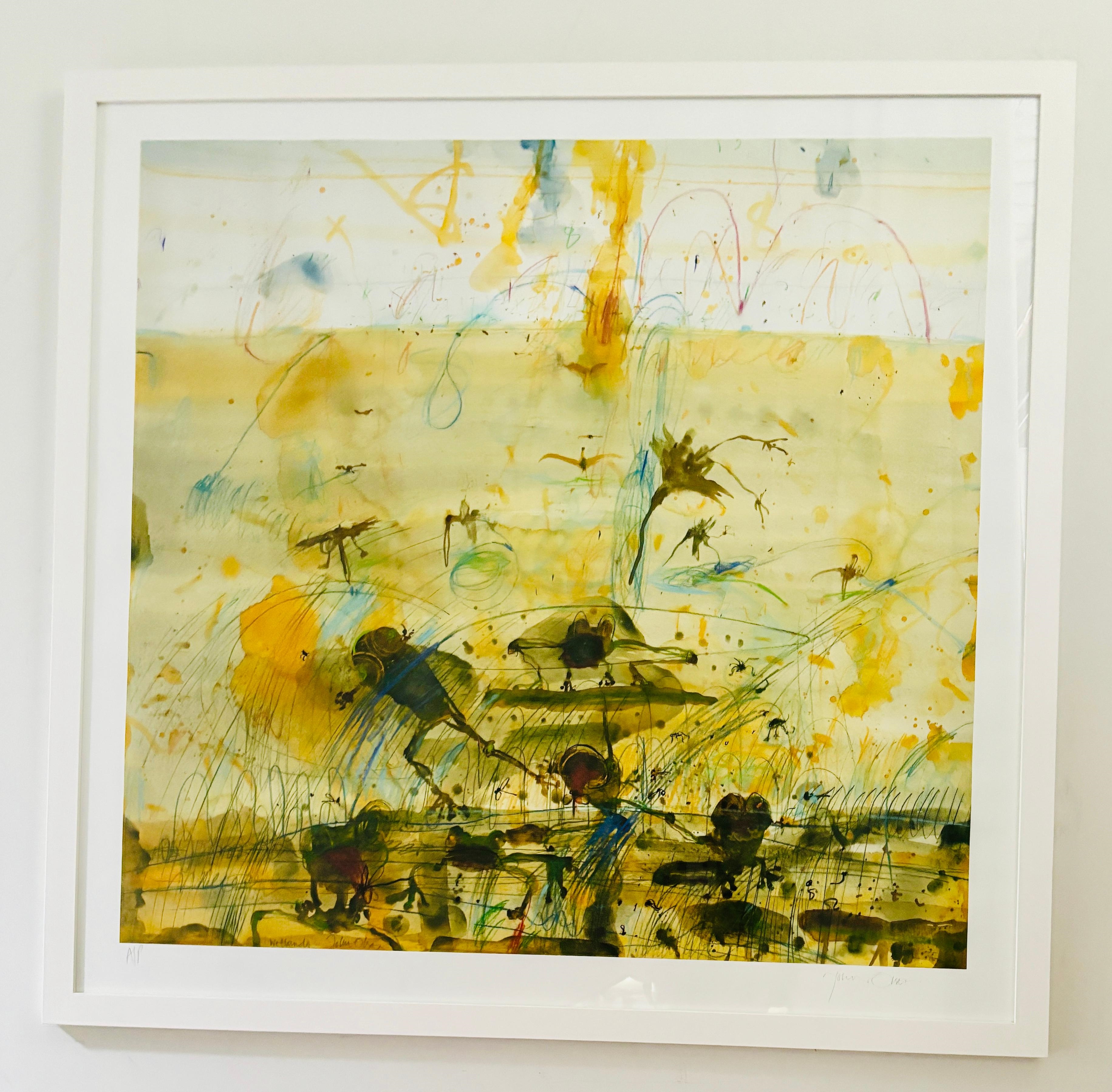 John Olsen | John Olsen Wetlands Limited Edition Artist Proof Signed ...
